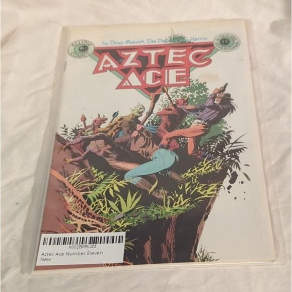 Other | Aztec Ace 11 Comic Book Eclipse Comics Bagged And Boarded ...